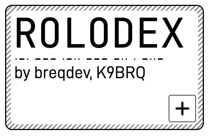 callsign rolodex